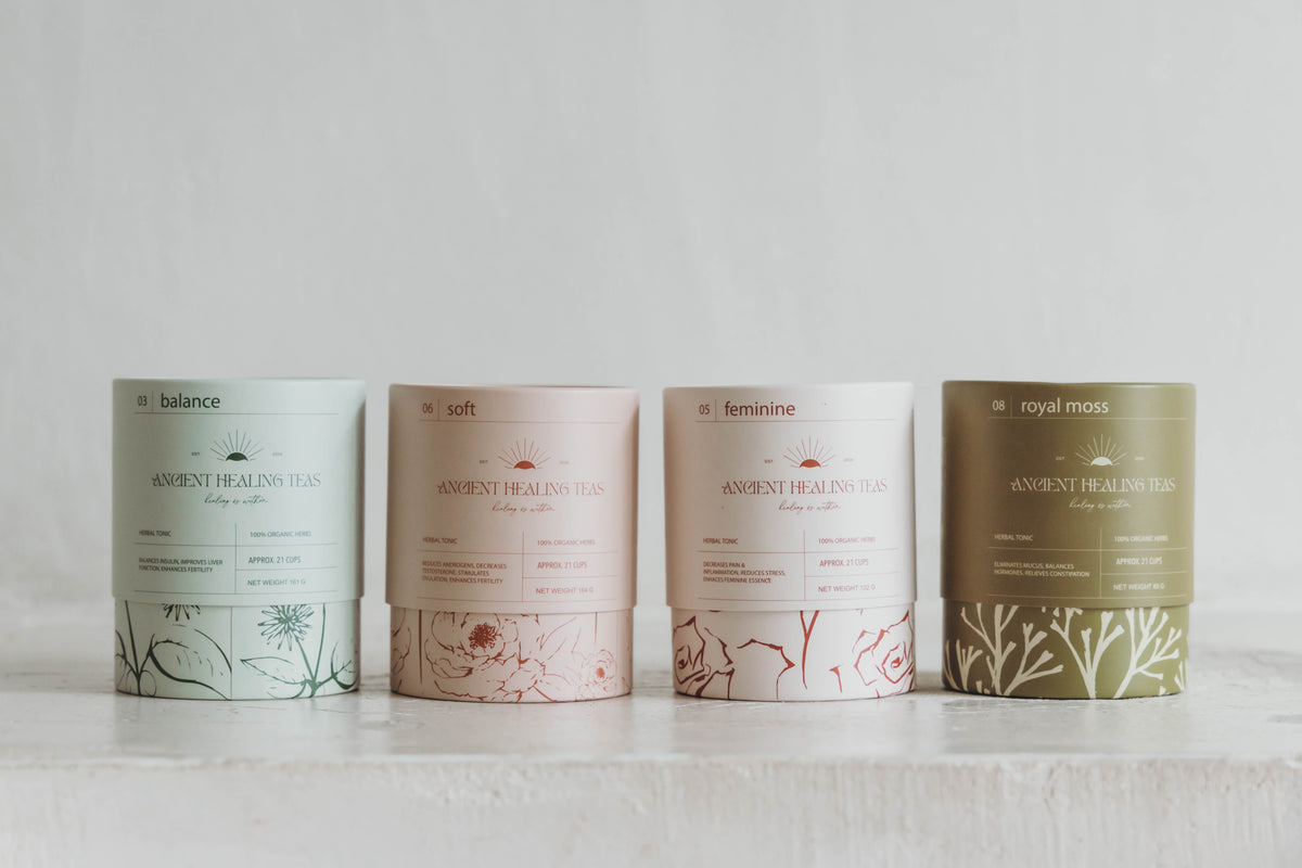Ancient Healing Teas | Herbal Blends for Women's Health & Wellness